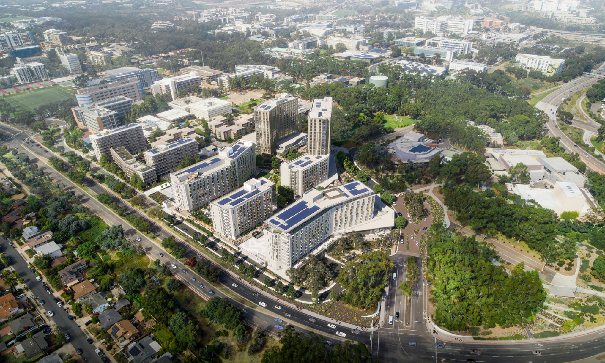 University of California San Diego Theatre District Living & Learning ...