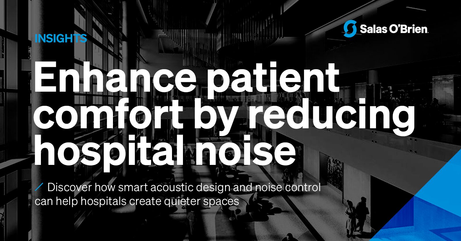 The #1 patient complaint? Noise. Here’s how hospitals can tackle it ...